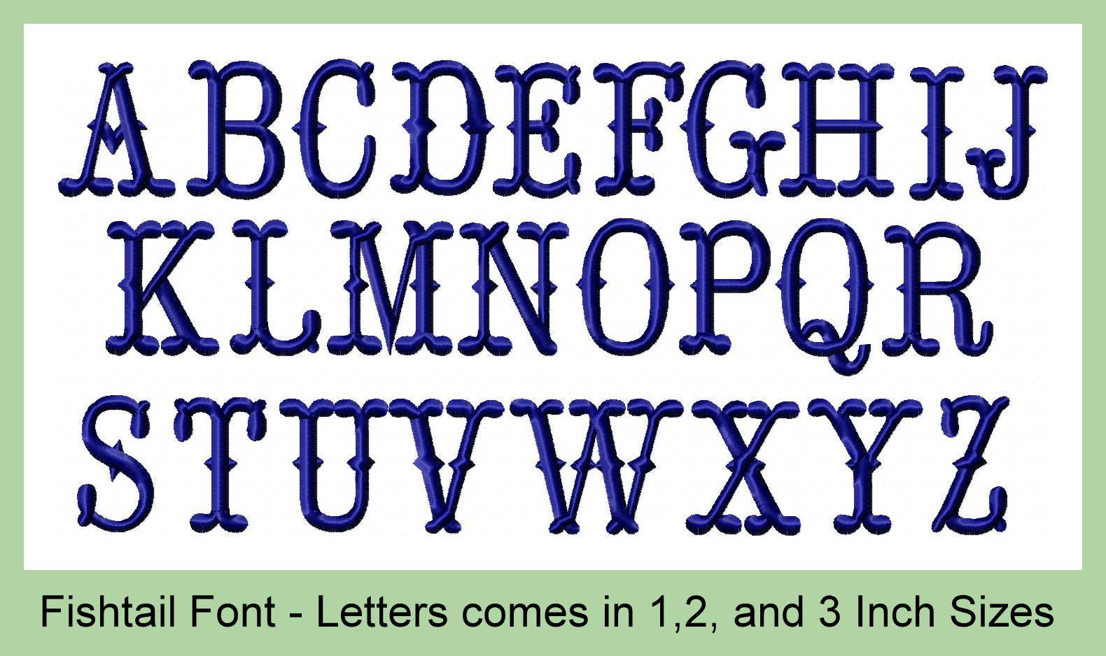 Fishtail Font | Bling Sass & Sparkle