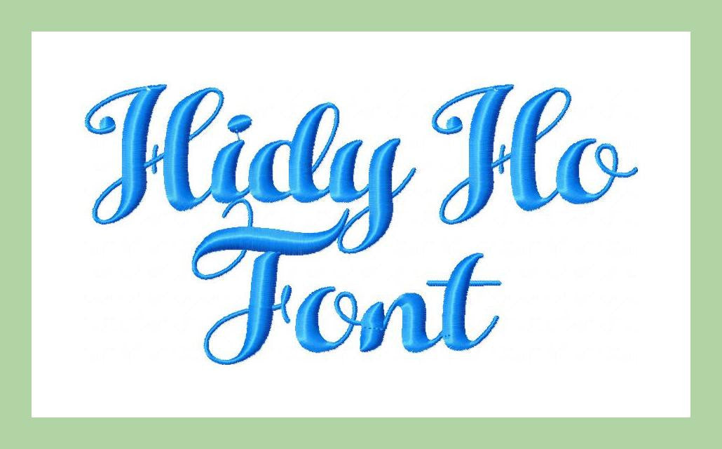 Hidy Ho Font | Bling Sass & Sparkle