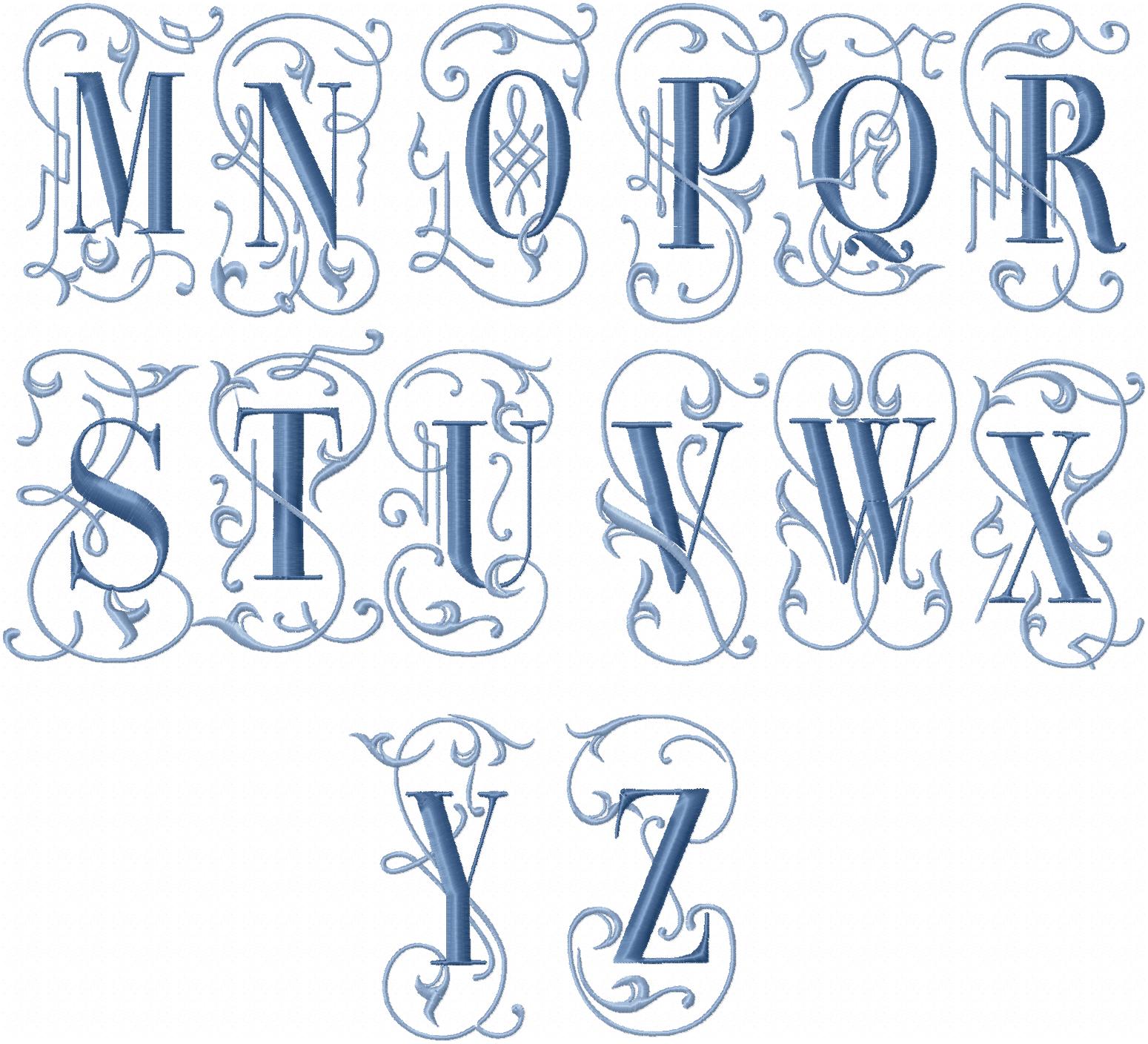 NEWELL MONOGRAM FONT | Bling Sass & Sparkle