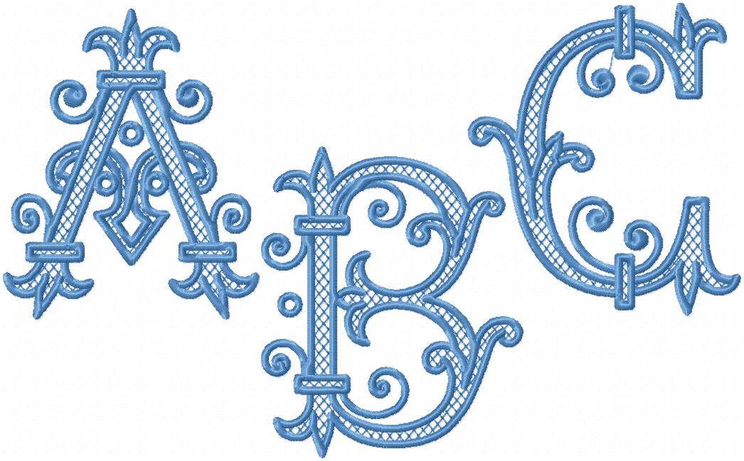 ROMAN MONOGRAM FONT 2 | Bling Sass & Sparkle