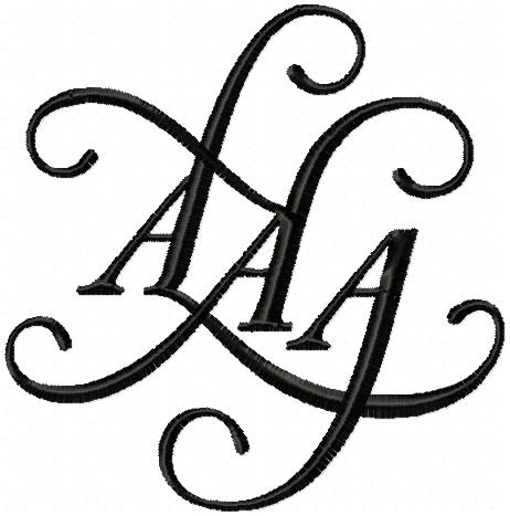 HARPER MONOGRAM FONT | Bling Sass & Sparkle