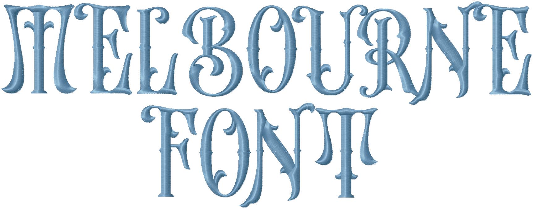 MELBOURNE FONT | Bling Sass & Sparkle