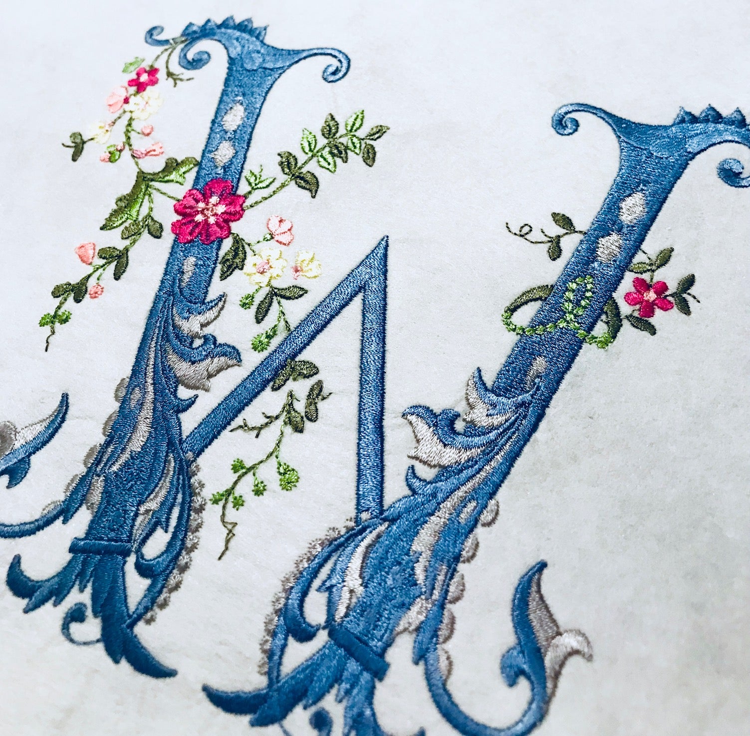 Hand Embroidery Font