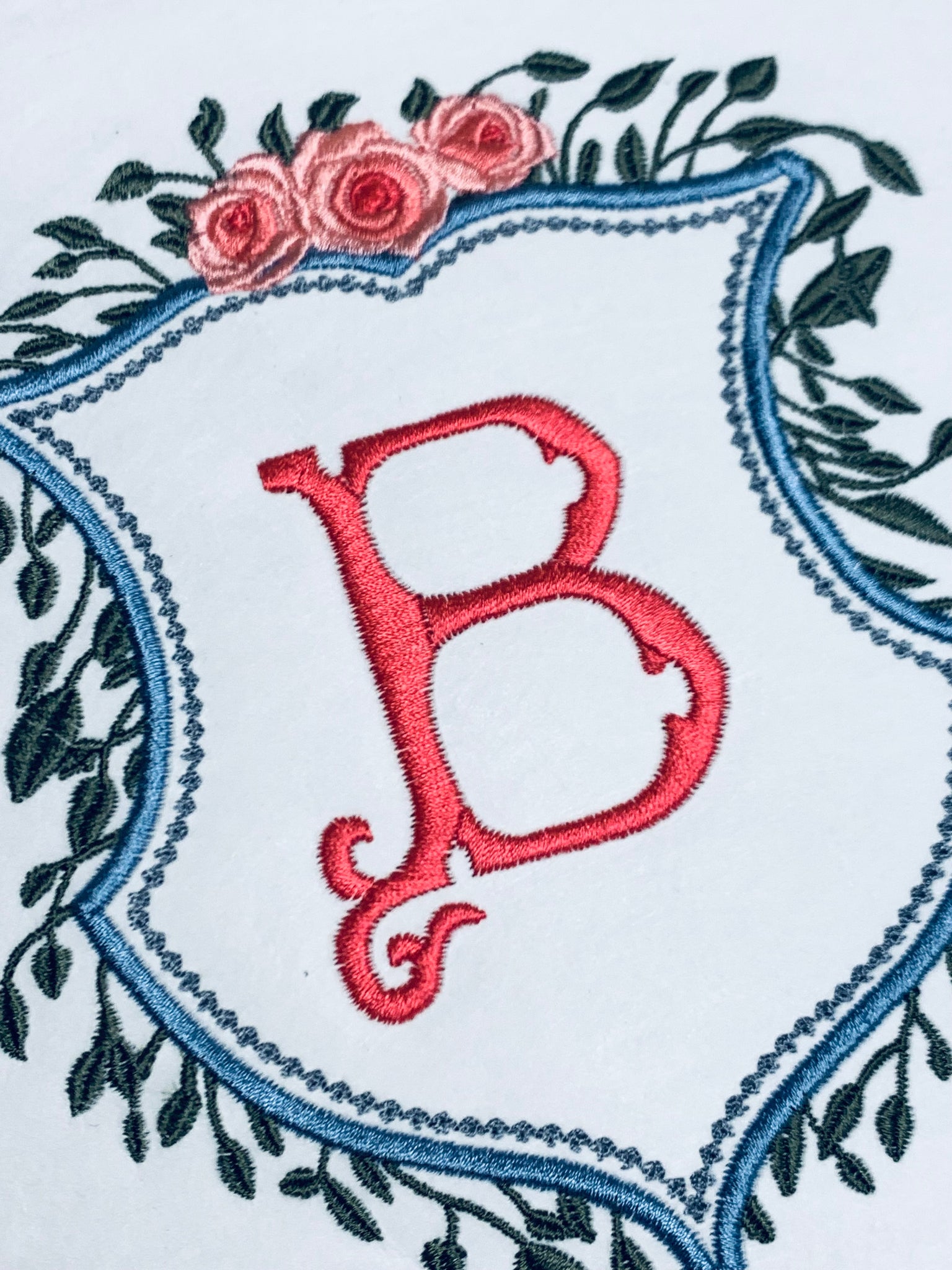 CREST WITH GREENERY AND FLORAL TOP | Bling Sass & Sparkle