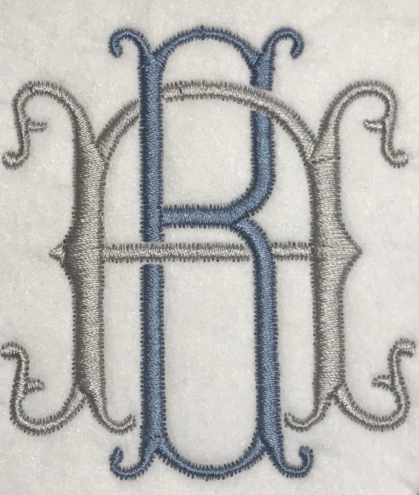 VINTAGE BAROQUE INTERLOCKING MONOGRAM FONT - SET "A" 3 AND 4 INCH SIZE ...