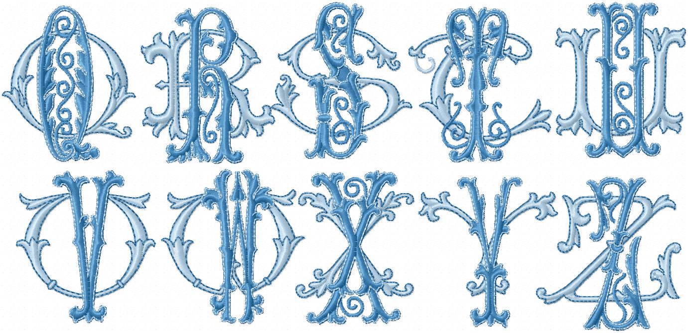 CANTER MONOGRAM FONT | Bling Sass & Sparkle