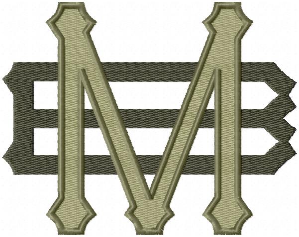 UNIVERSITY MONOGRAM FONT | Bling Sass & Sparkle