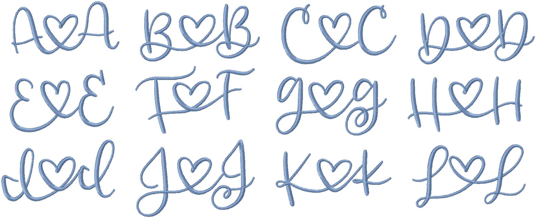 COUPLES FONT | Bling Sass & Sparkle