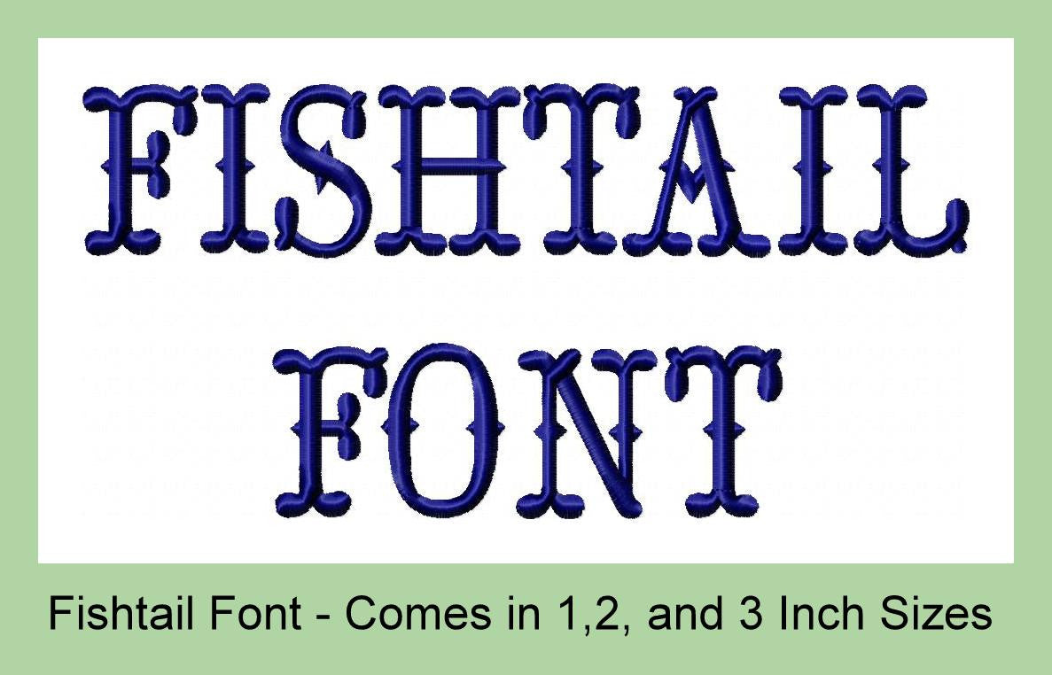 Fishtail Font | Bling Sass & Sparkle
