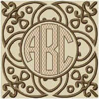 Square Scroll Frame | Bling Sass & Sparkle