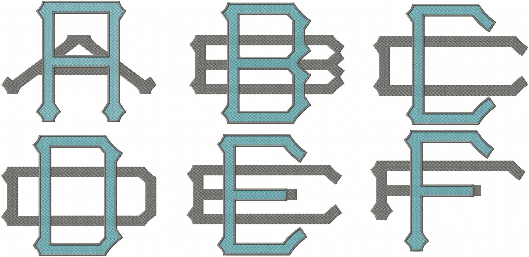 UNIVERSITY MONOGRAM FONT | Bling Sass & Sparkle