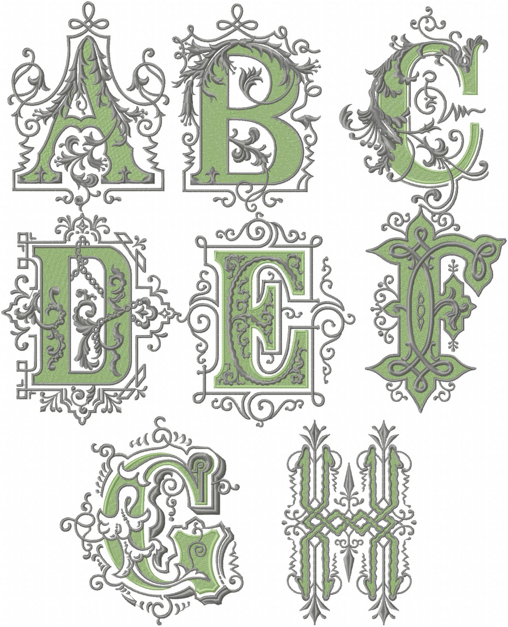 ROYAL AFFAIR MONOGRAM FONT | Bling Sass & Sparkle